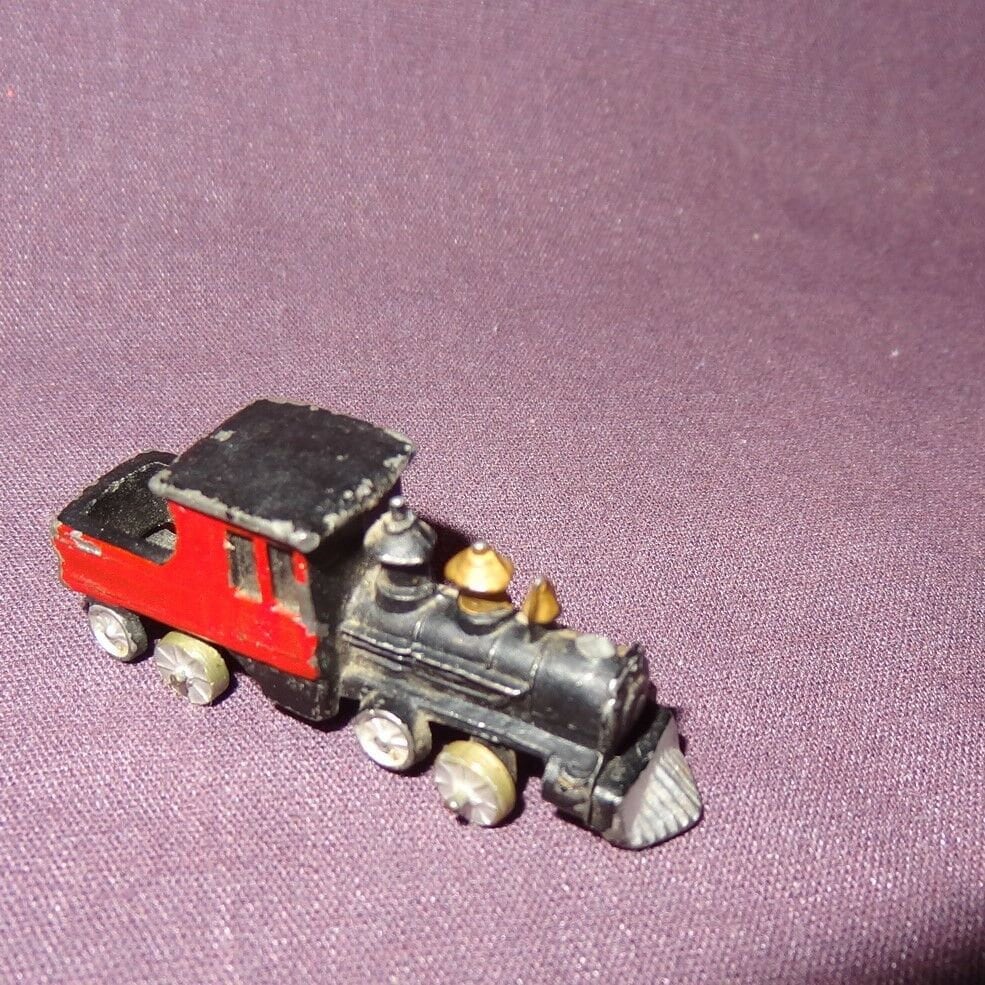 Vintage Metal Train Toy 3/4 Steam Engine Japan Miniature - Etsy