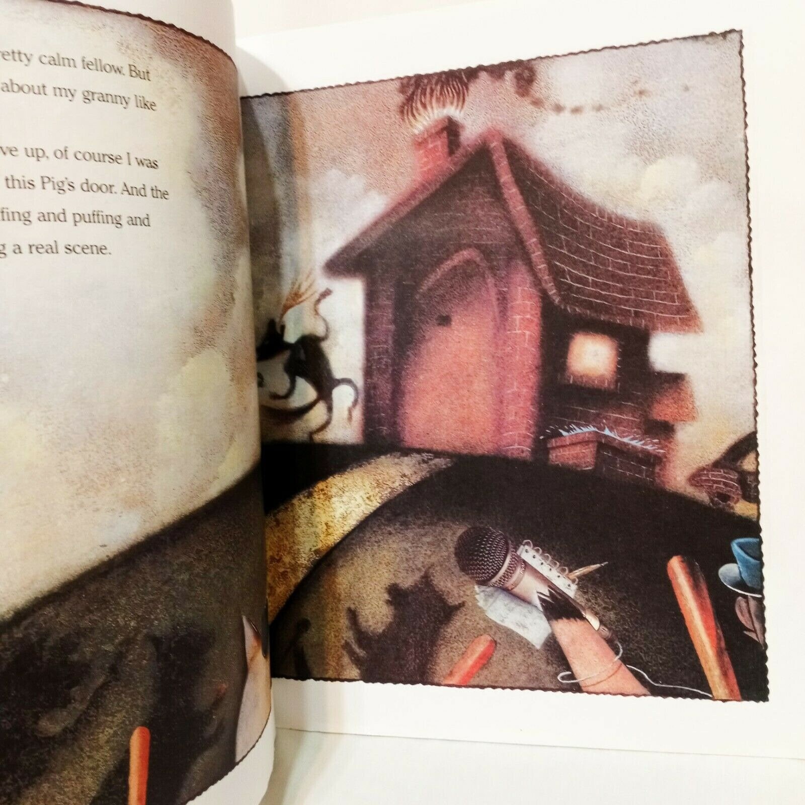 The True Story of the 3 Little Pigs Book Paperback 1991 Scholastic by A ...