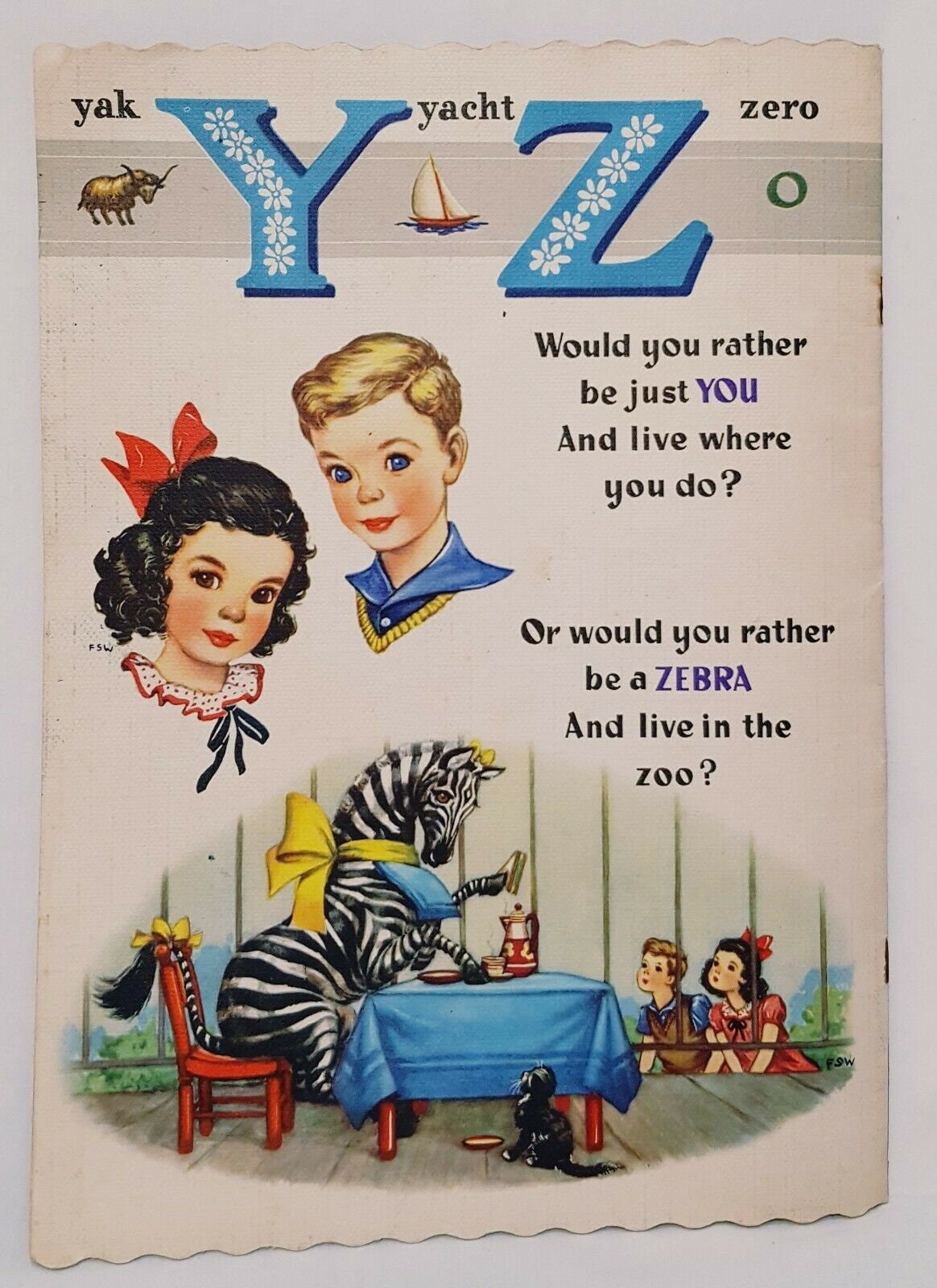 ABC Picture Book 1948 Vintage Whitman Book Florence Sarah Winship ...