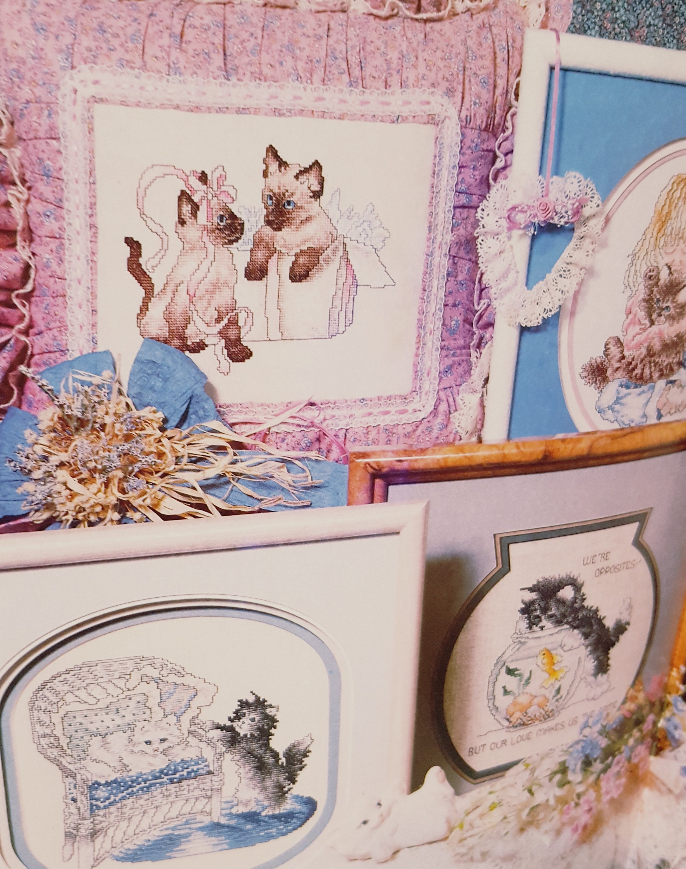 Captivating Cats Cross Stitch Leaflet 63 Book Stoney Creek - Etsy UK