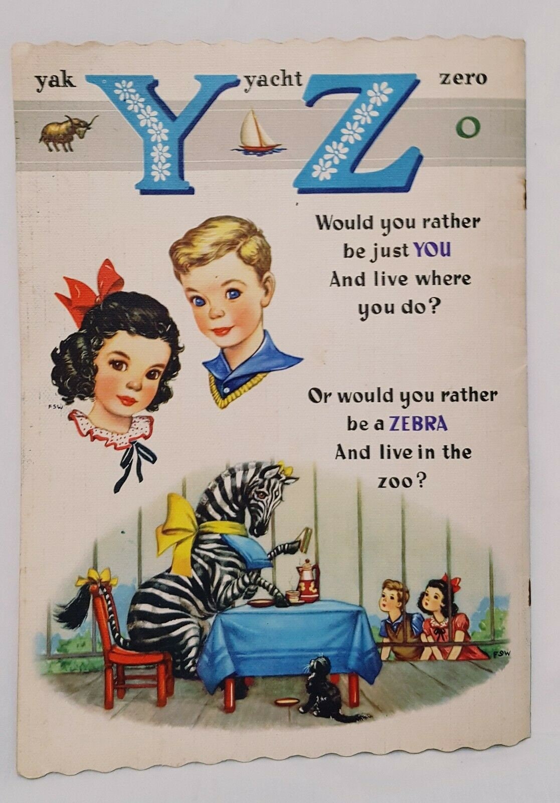 ABC Picture Book 1948 Vintage Whitman Book Florence Sarah Winship ...