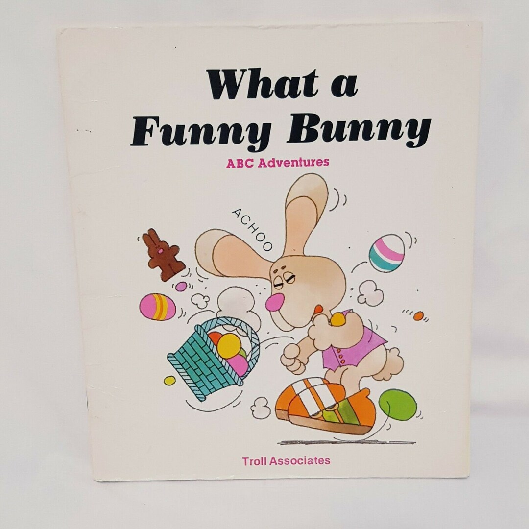 What a Funny Bunny Book 1985 Paperback Troll Easter ABC Adventures - Etsy
