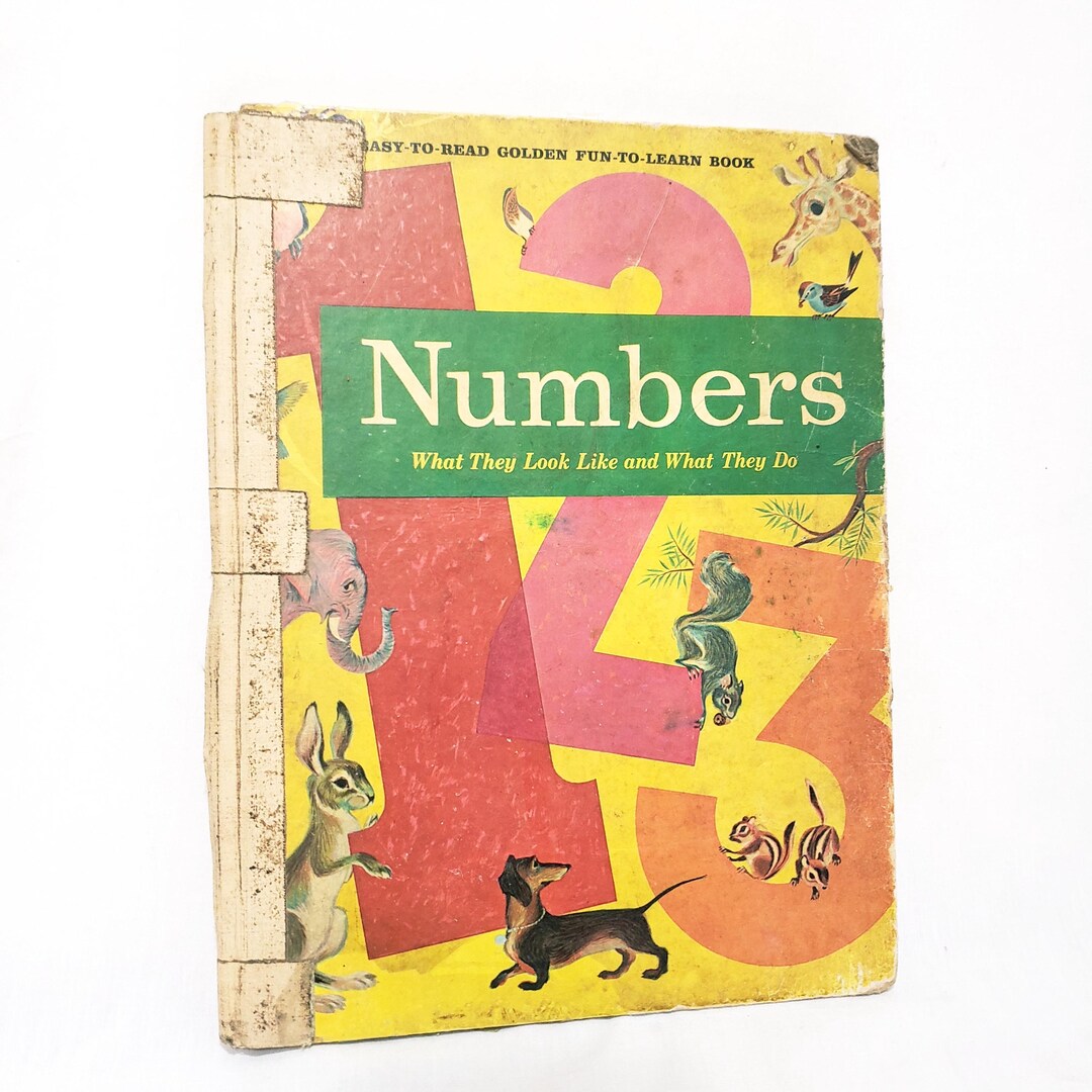 Numbers What They Look Like What They Do Book Children Hardcover 1961 ...