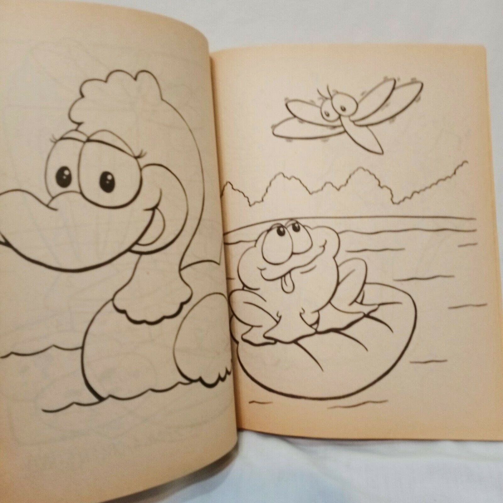 Jumbo Coloring Activity Book 1993 Justen Products Dot to Dot - Etsy