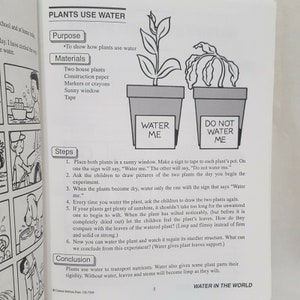 Water Step by Step Science Series Grades K 1 2 3 Conservation ...