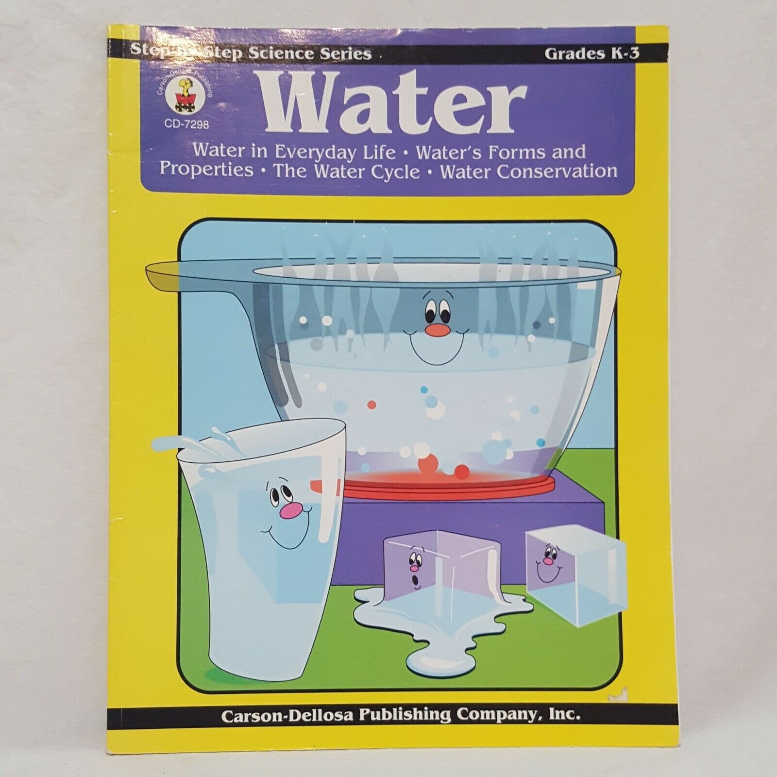 Water Step by Step Science Series Grades K 1 2 3 Conservation - Etsy