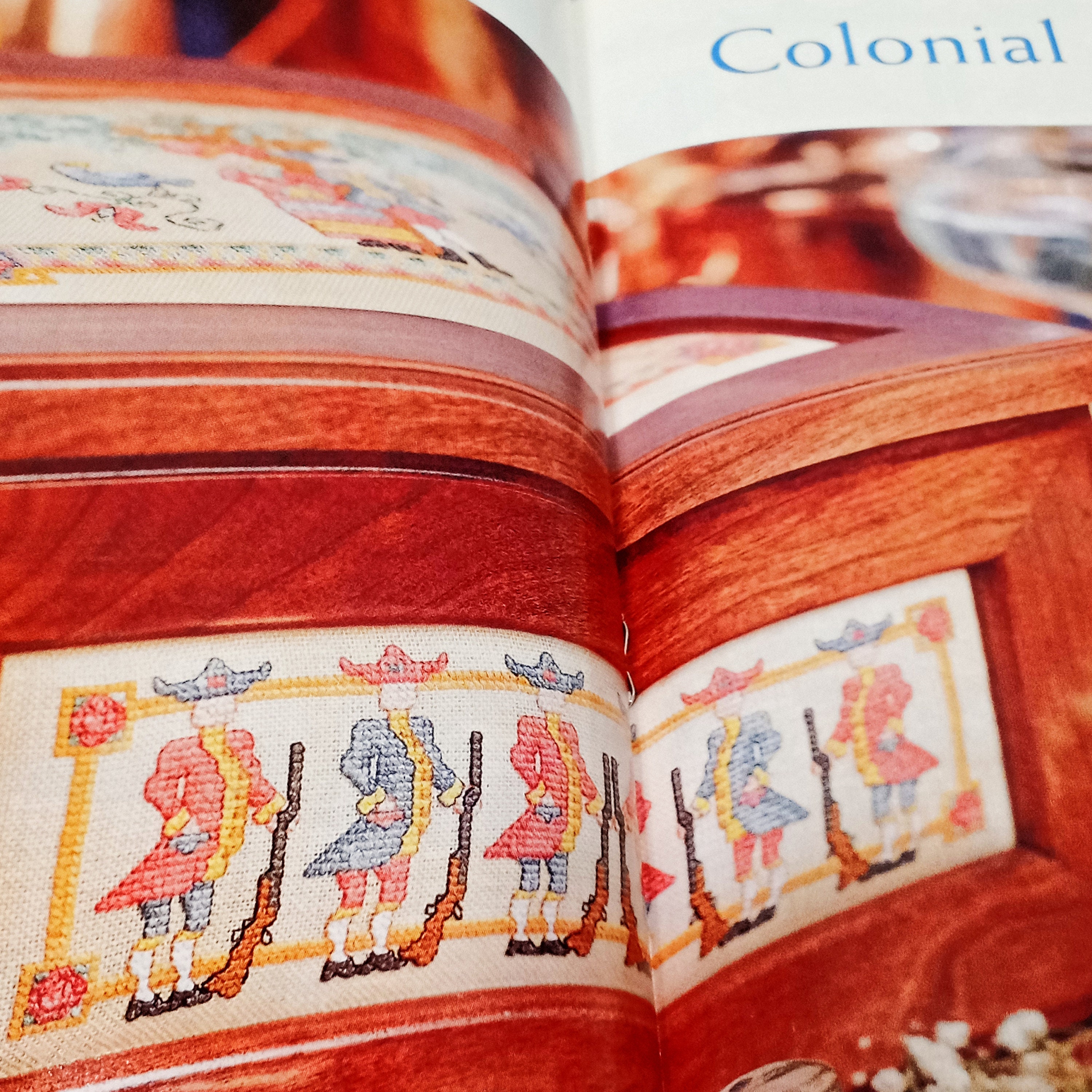 The Stitchery Magazine Cross Stitch Patterns March 1998 Amish - Etsy