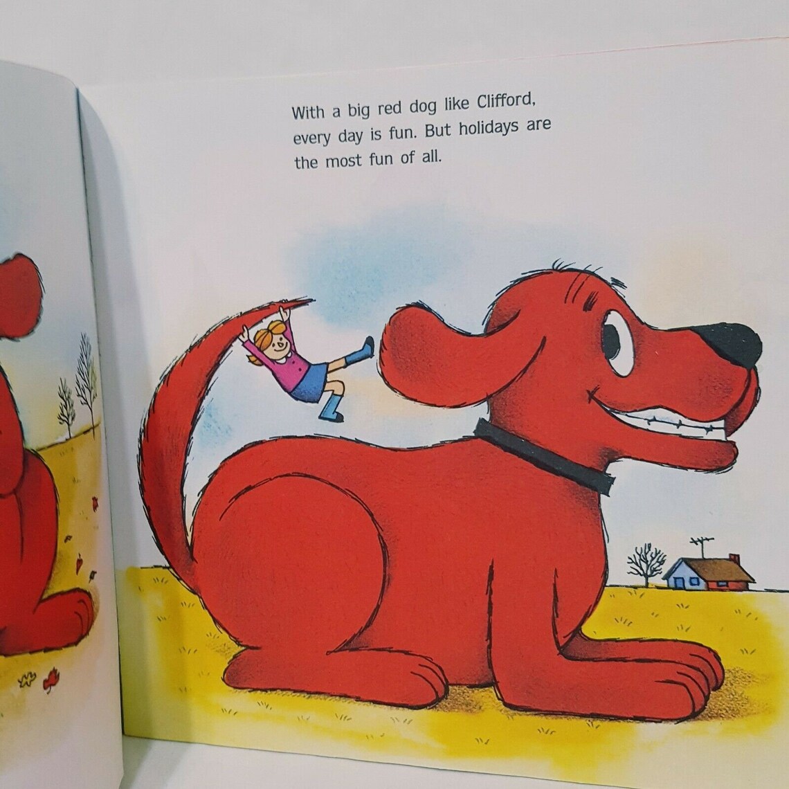 Cliffords Halloween Book Paperback Scholastic Norman Bridwell - Etsy