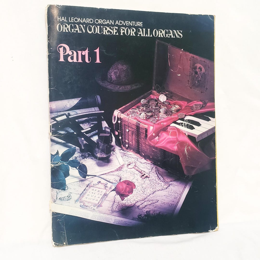 Organ Course for All Organs Part 1 Sheet Music Book Hal Leonard 1975 ...