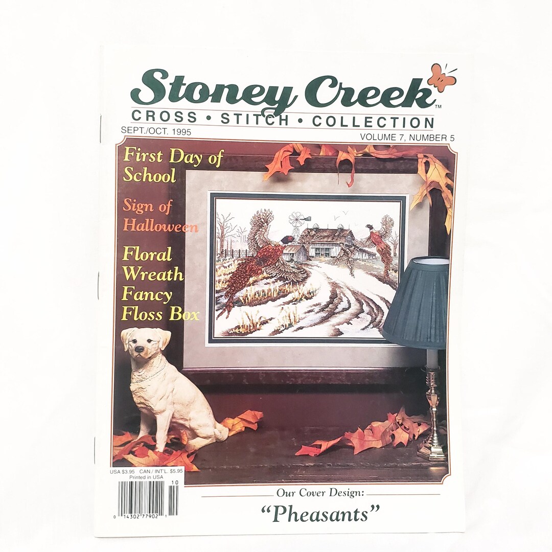 Stoney Creek Cross Stitch Collection Magazine Patterns Sept Oct 1995 ...