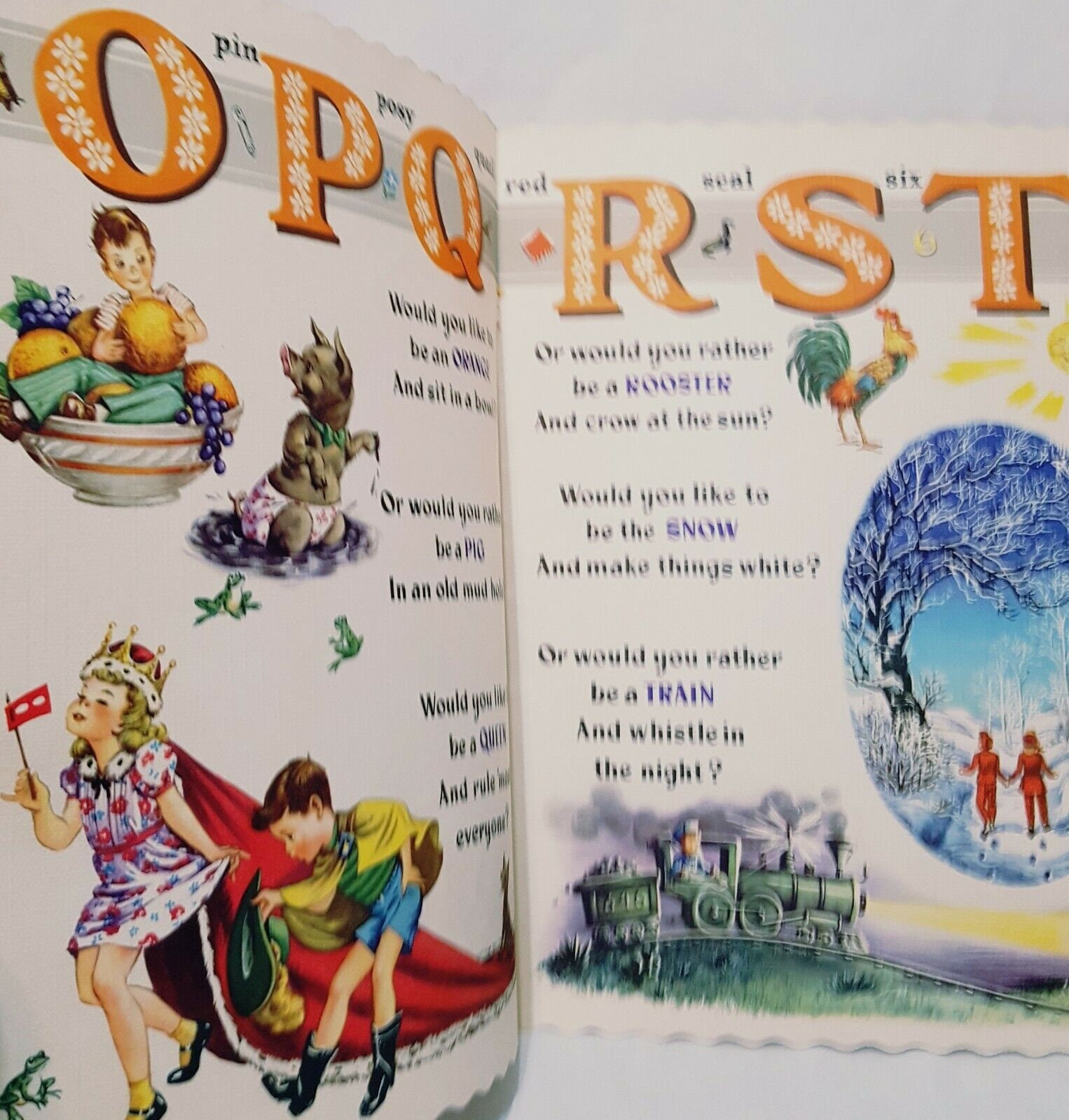 ABC Picture Book 1948 Vintage Whitman Book Florence Sarah Winship ...