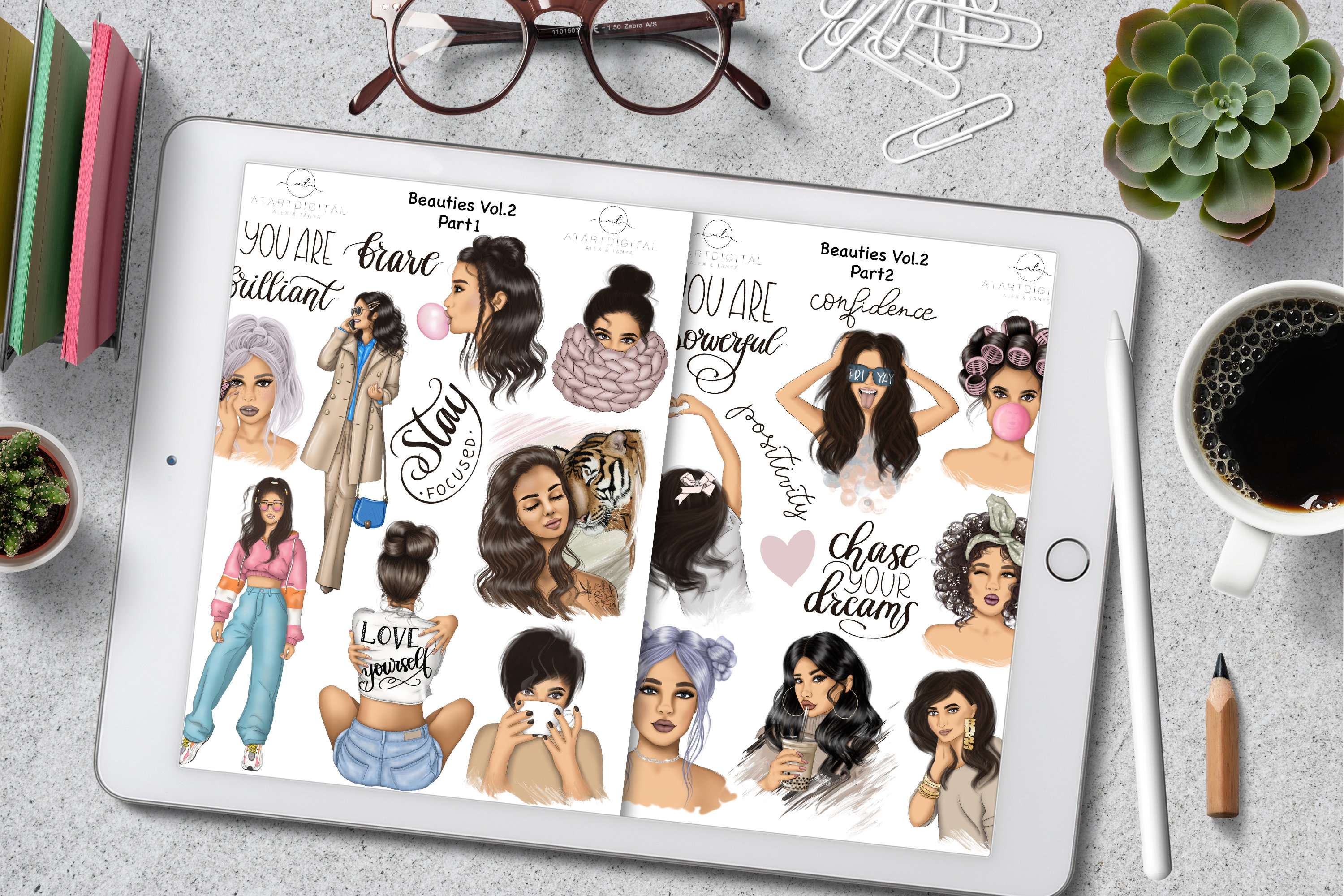 Manifestation Digital Planner Stickers Goodnotes Manifest - Etsy