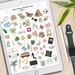 Vintage Travel Goodnotes Stickers for Digital Planners, Travel Vacation ...