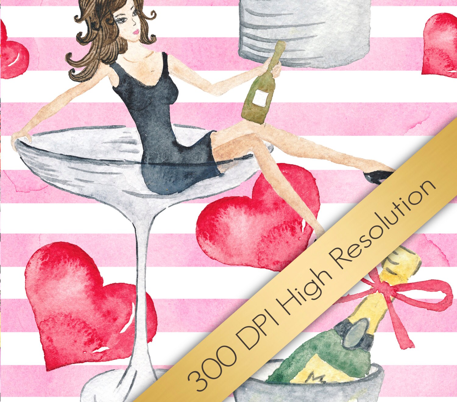 Girly Paper Pack Seamless Patterns Casino Digital Paper | Etsy