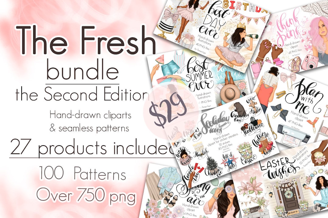 Graphics Bundle Clip Art, Digital Paper Sale, Clipart Discount for ...