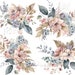 Easter Pastel Clipart Bundle, Floral Watercolor Designs, Easter Bunny ...