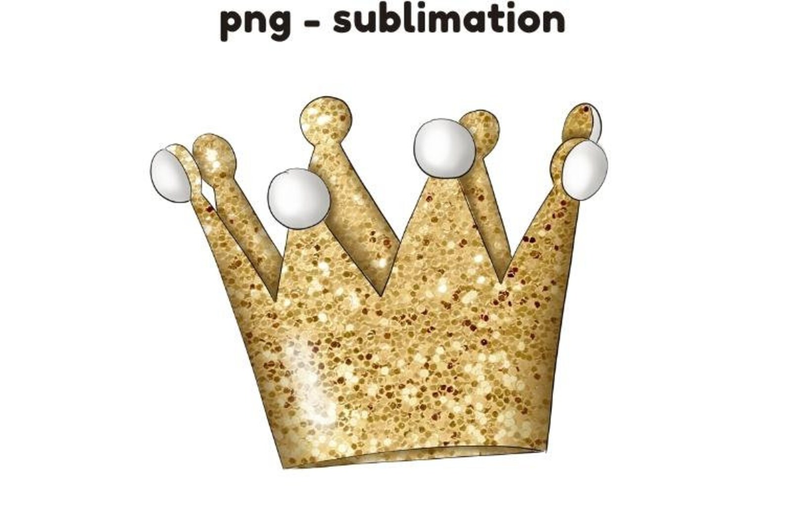 Sublimation Design Gold Crown Png Digital Sublimation Png - Etsy