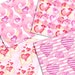 Pink Digital Paper-valentine's Day-love Watercolor-hearts - Etsy