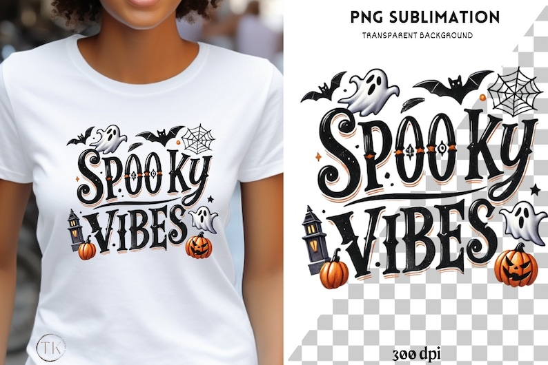 Halloween Quotes PNG Bundle: Spooky Clipart Designs (digital Download ...