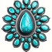 Turquoise Gemstone Jewelry PNG Instant Download Blue Digital - Etsy