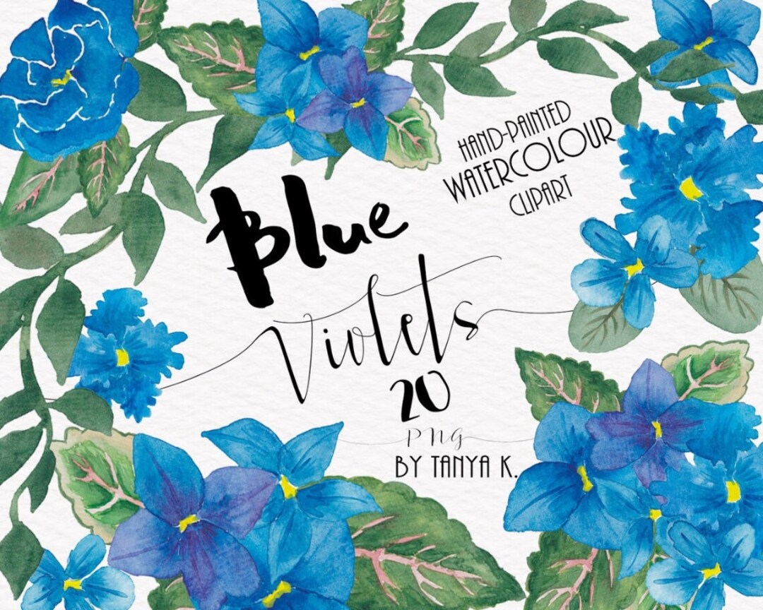 Violets Are Blue Clipart