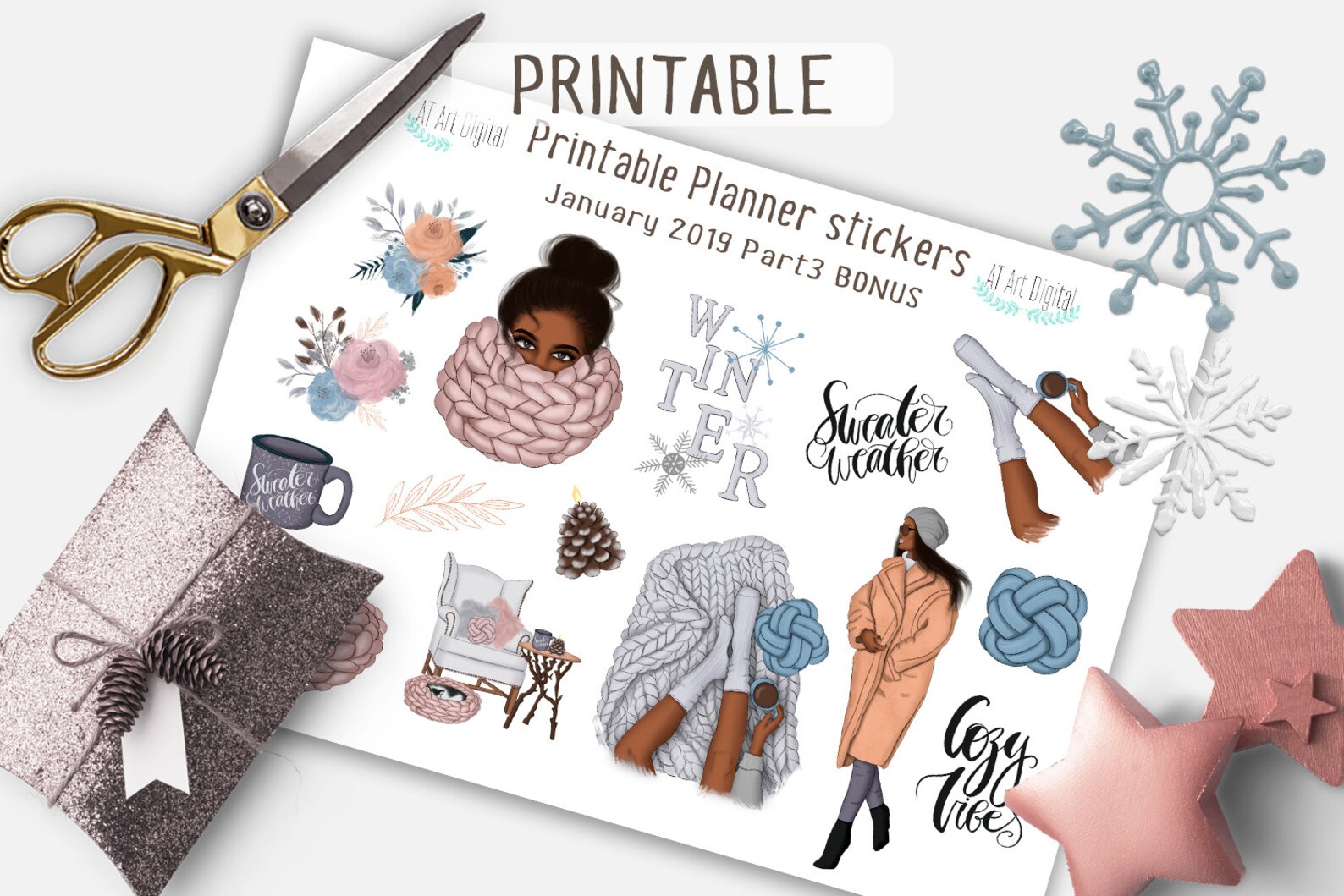 Printable Planner Stickers Erin Condren Planner Stickers | Etsy