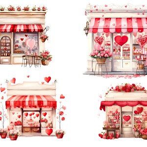 Valentine's Day PNG Bundle, Love Clipart, Watercolor Hearts, Digital ...
