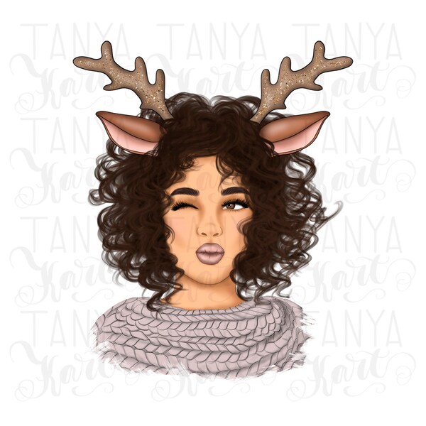 Oh Deer Girl Png Etsy