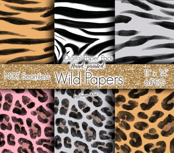 Wild Animal Print Backgrounds
