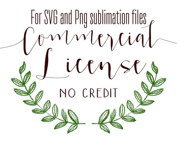 Clipart License Digital Product No Credit License - Etsy