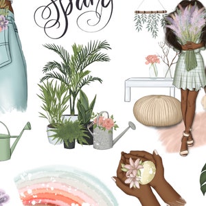 Spring Goodnotes, Digital Planning, Spring Digital Planner, Floral ...