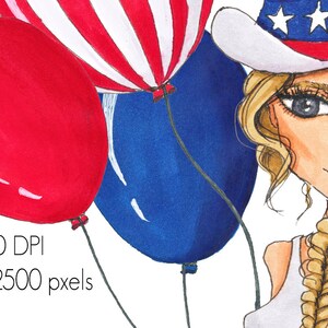 Independence Day, 4th of July Clipart, Patriotic Clipart, Summer ...