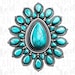 Turquoise Gemstone Jewelry PNG Instant Download Blue Digital - Etsy