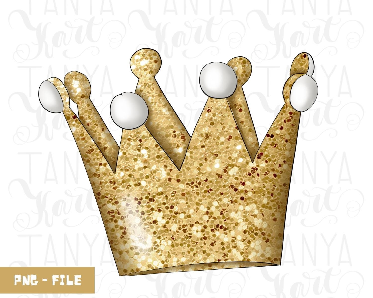 Sublimation Design Gold Crown Png Digital Sublimation Png - Etsy