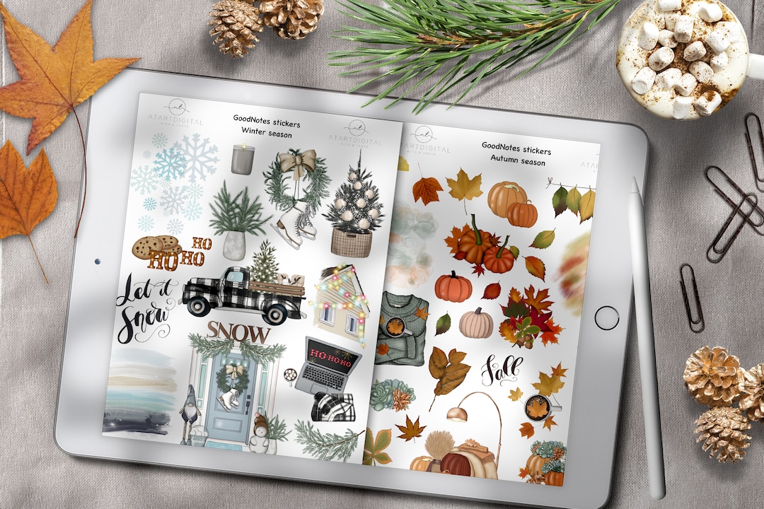 Digital Planner Stickers, Goodnotes Stickers, Goodnotes Planner ...