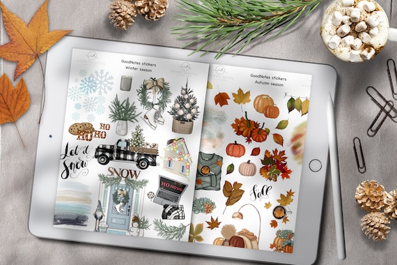 Digital Planner Stickers Goodnotes Stickers Goodnotes - Etsy