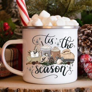 Tis the Season Winter Illustration, Hand Drawn Png, Christmas Designs ...