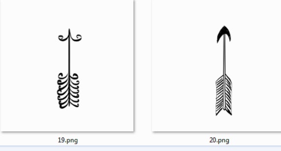 Single Arrow Vector