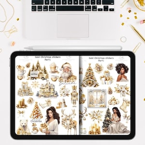 Christmas Digital Planner Sticker Pack for Goodnotes, Notability ...