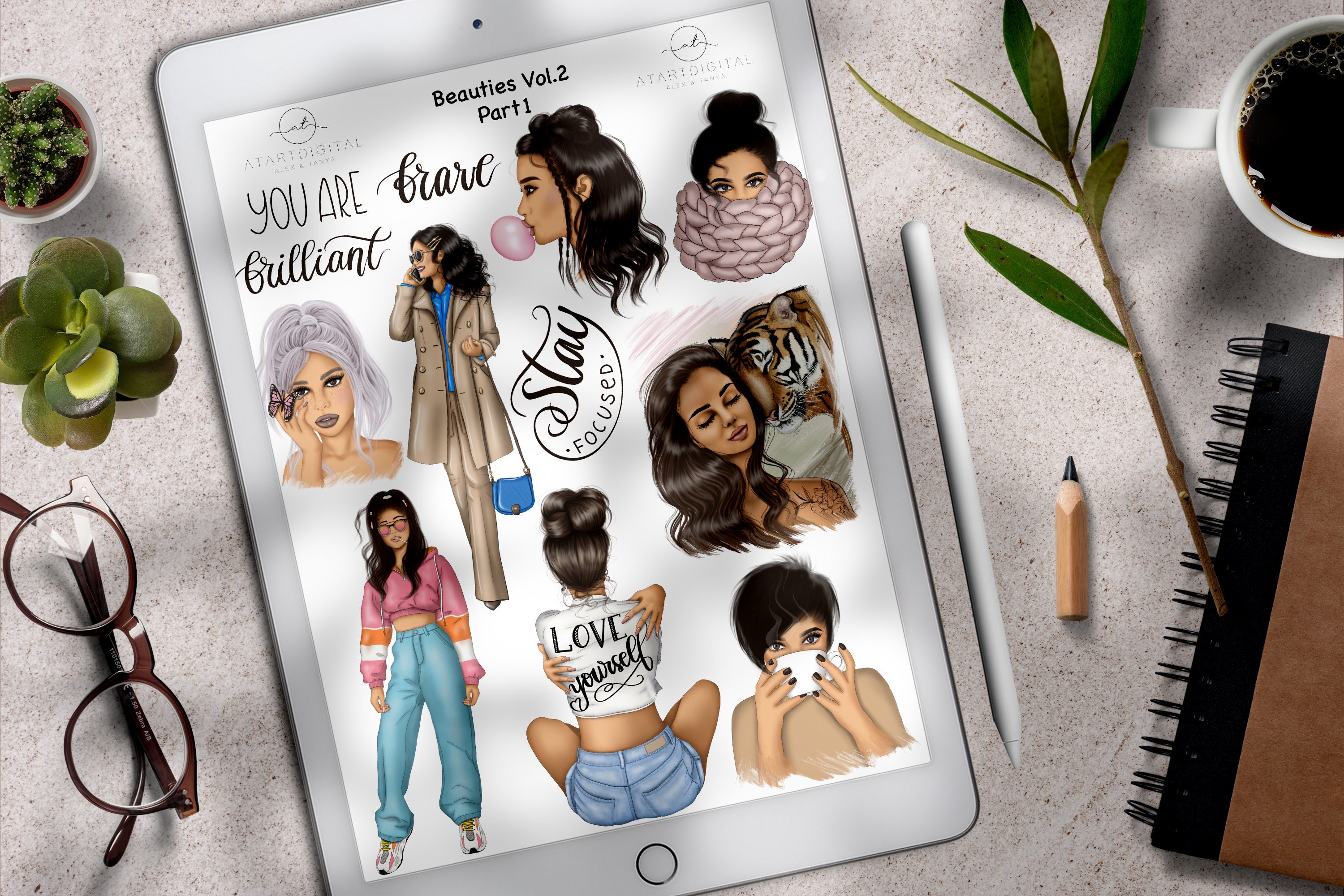 Manifestation Digital Planner Stickers Goodnotes Manifest - Etsy