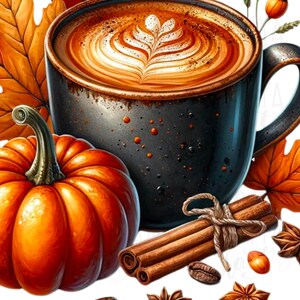 Cozy Autumn PNG Digital Download, Fall Coffee Mug Sublimation Design ...