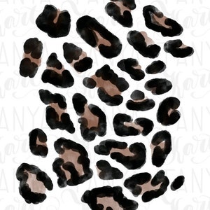 Leopard Sublimation, Design for Printing, Print T-shirt, Whimsical ...