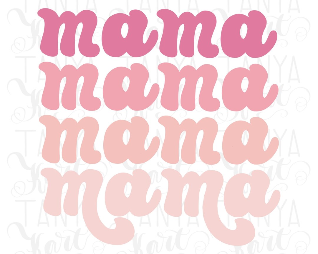 Mama Png Download, Digital File, Mothers Day Digital, PNG Art, for ...