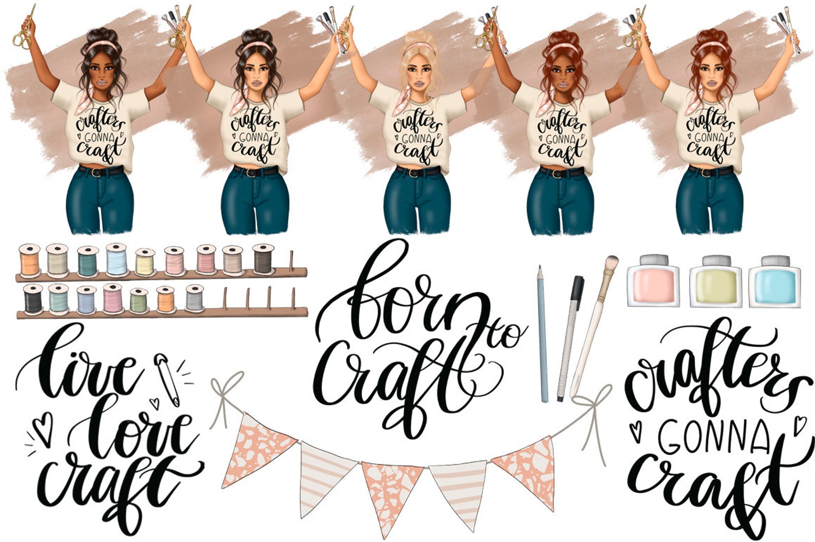 Craft Clip Art, Crafting Elements, Sewing Machine Png, Cricut Icon ...