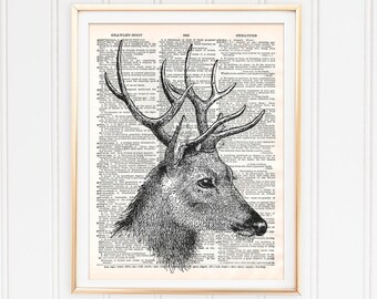 Printable deer | Etsy
