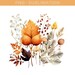 Autumn Digital Art, Fall Foliage, Fall Flowers, Boho Floral Art for ...