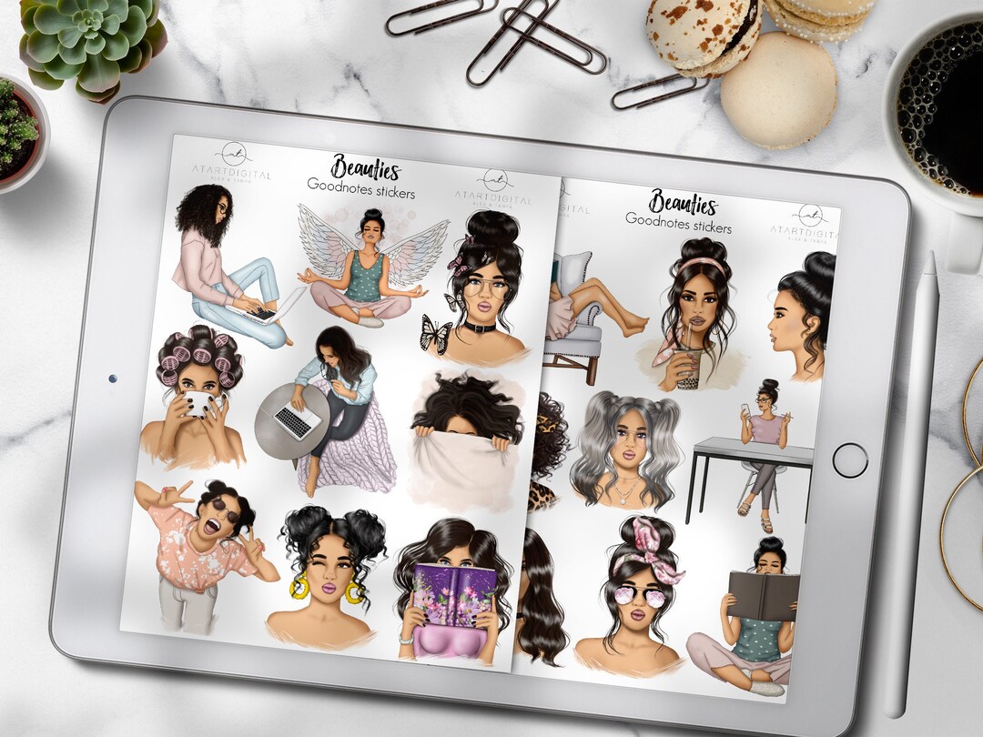 Daily Routine Icons, iPad Planner, Digital Planner, Planner Stickers ...