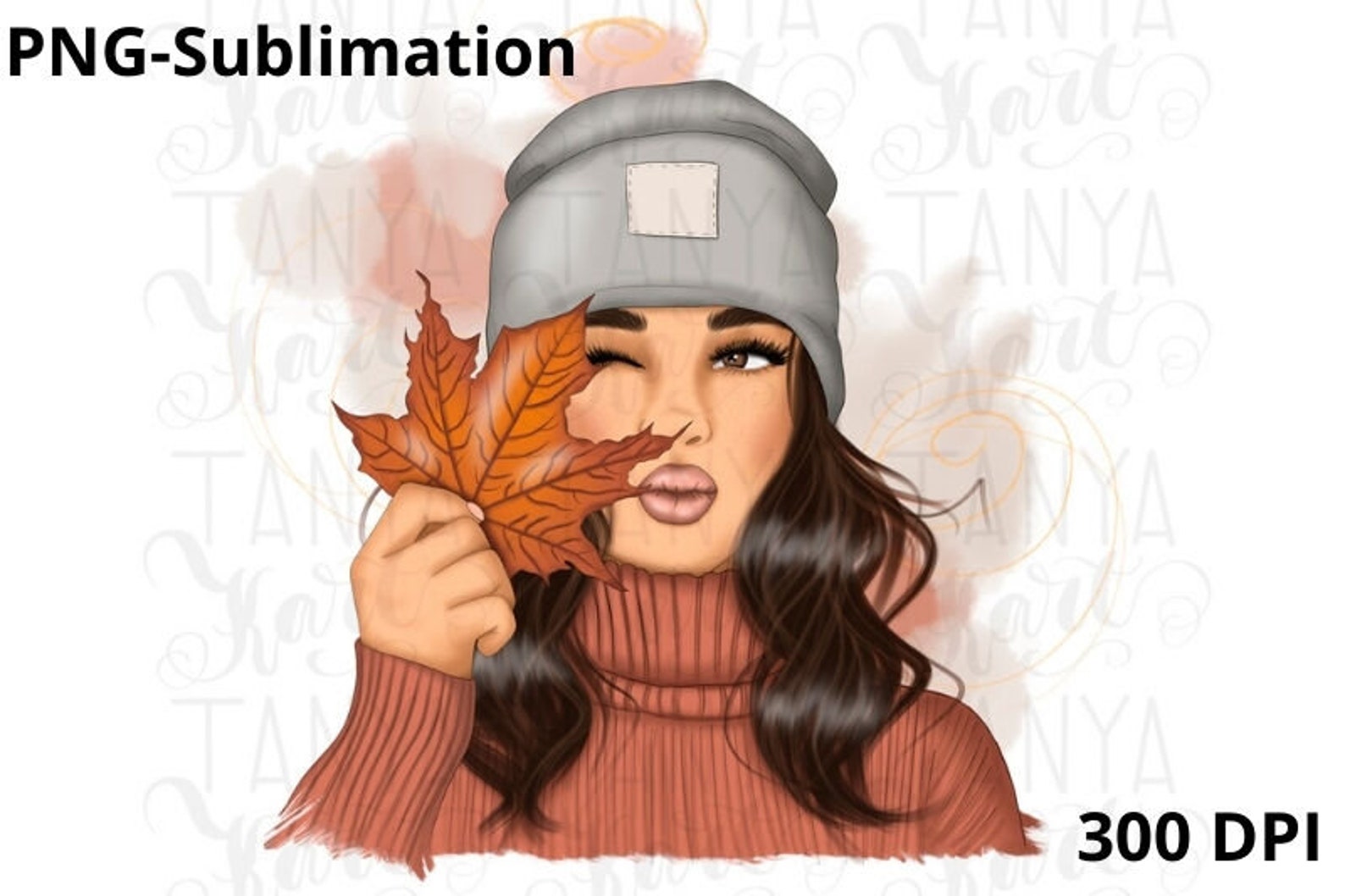 Autumn Girl Png Sublimation Digital Designs Fall Sublimation - Etsy