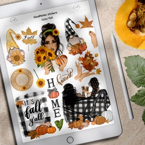Fall Goodnotes Stickers for Digital Planners, Digital Stickers ...