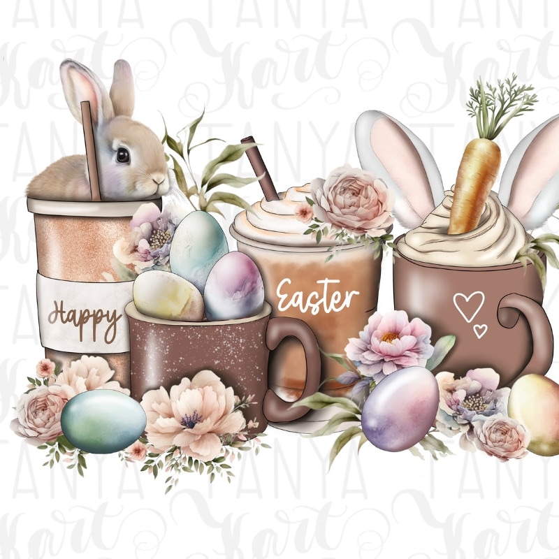 Easter Cups - Etsy
